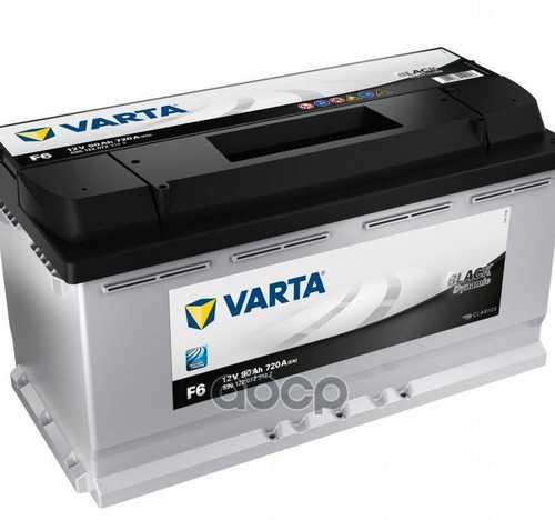 Аккумулятор varta black dynamic F6 12V 90A/h 720A