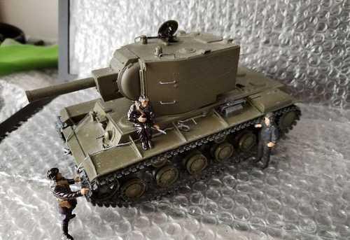 Модель танка кв - 2 (1:35)