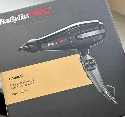 Фен babyliss pro caruso ionic 2400