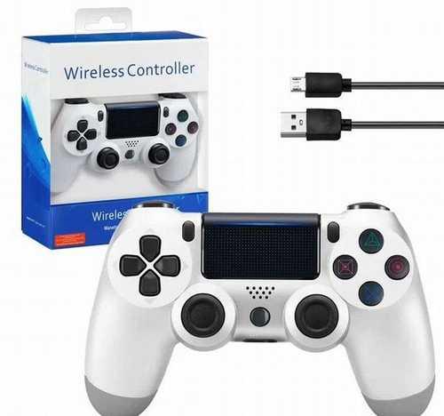 Геймпад Dualshock 4 v2 для Playstation 4 white