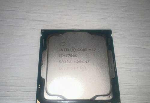 Процессор i7 7700k (Читаем описание)