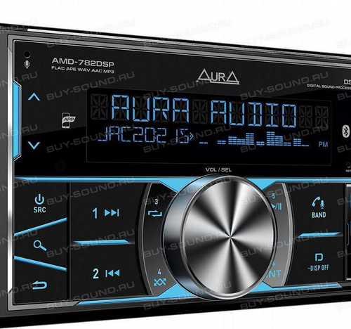 Процессорная 2din магнитола aura 772dsp