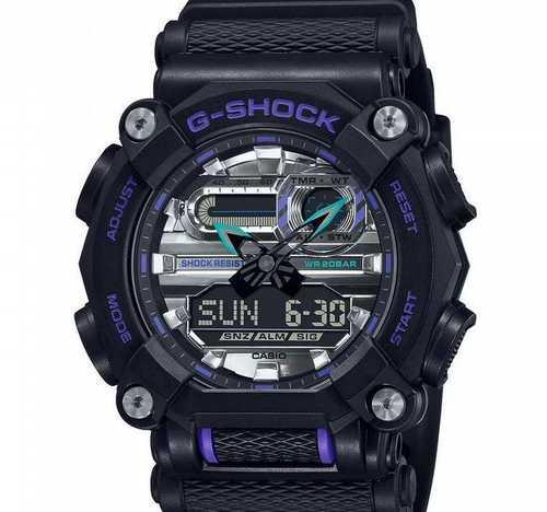 Часы Мужские Casio G-Shock GA-900AS-1A