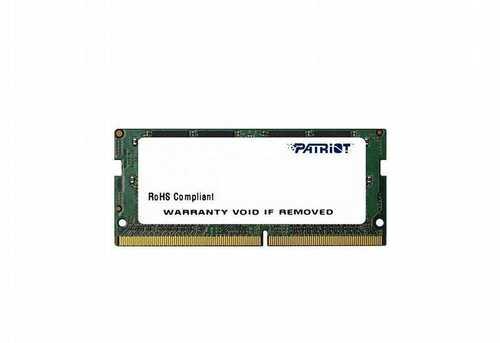 Память оперативная DDR4 SO-dimm 4Gb Patriot 2133MH