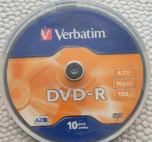 Диск Verbatim DVD-R, DVD-R DL