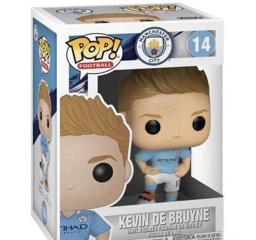 Funko Pop Kevin de Bruyne 14 Manchester City