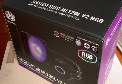 Сжо (водянка ) Cooler Master ML120L V2 RGB Новая