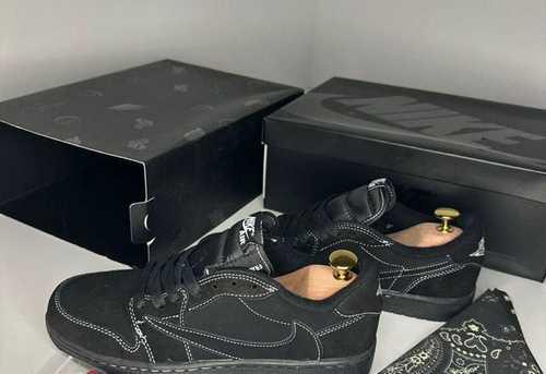 Кроссовки мужские зимние с мехом Nike Air Jordan 1