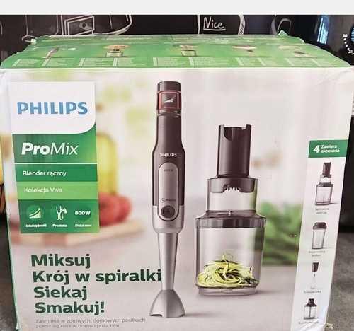 Новый Philips Погружной блендер HR2657/90 7 в 1 с