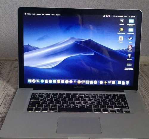 Apple macbook pro 15 I7 650M 500GB 16GB