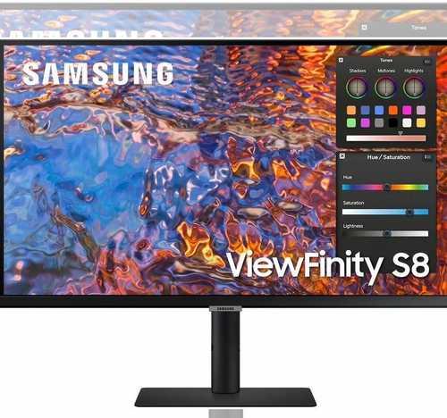 Монитор 4k Samsung 27 ViewFinity S8 (новый, чек)