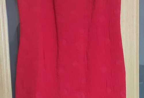Красное платье LC Waikiki 46 M