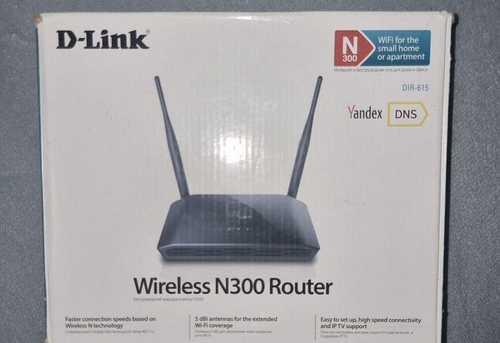 Wi-Fi роутер D-Link DIR-615/T4