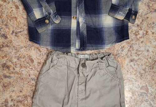 Рубашка и брюки на ммальчика, 86-92