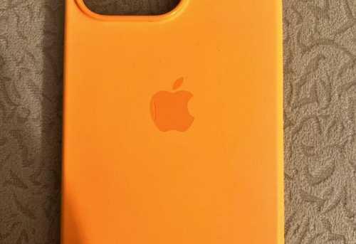 Чехол оригинал MagSafe для iPhone 13 Pro оранжевый