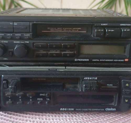 Автомагнитолы pioneer и clarion