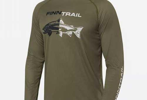 Джерси finntrail wave fish khaki