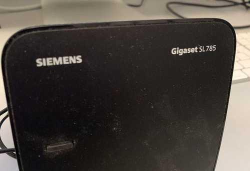 Базовая станция и зарядка Siemens Gigaset SL785