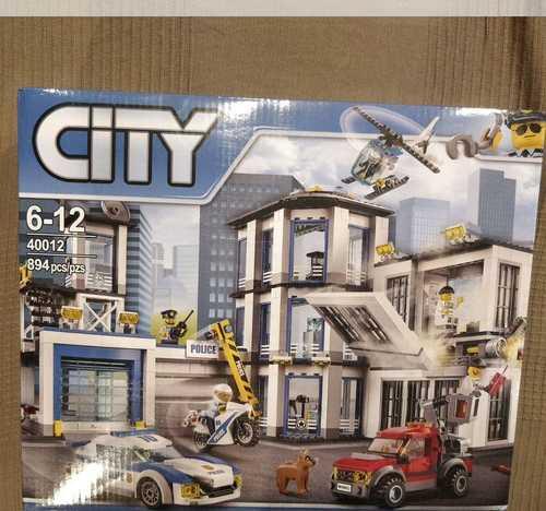 Lego city Полицейский участок, аналог 60141