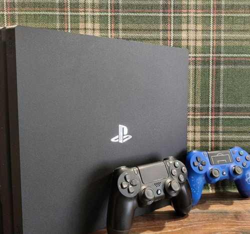 Sony ps4 pro  4 геймпада 6 игр