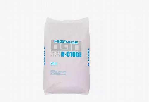 Смола ионообменная higrade H-C100E 25л