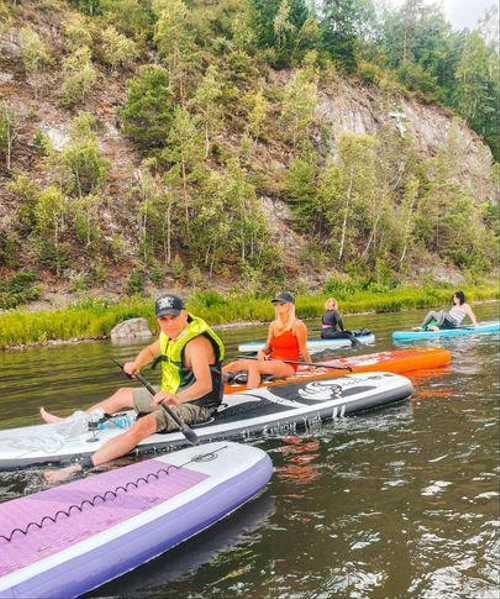 Сплавы на сап бордах,пакрафтах