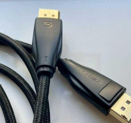 Кабель DisplayPort 1.4 8К ultra HD (2м)