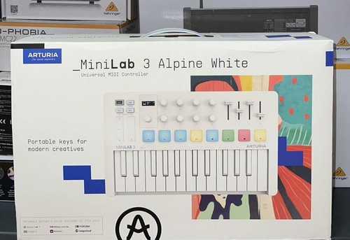 Arturia Minilab 3 Alpine White