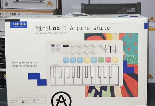 Arturia Minilab 3 Alpine White