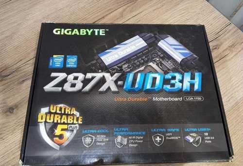 Мат. плата Gigabyte Z87X-UD3H