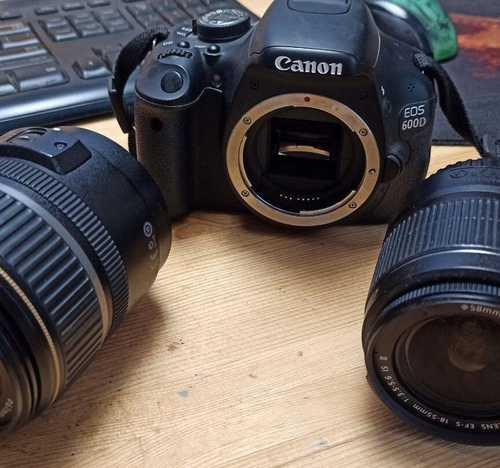 Canon EOS 600D   2 объектива