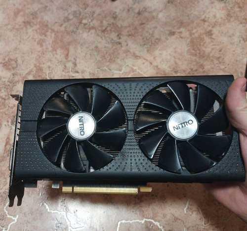 Видеокарта rx580 8gb sapphire nitro