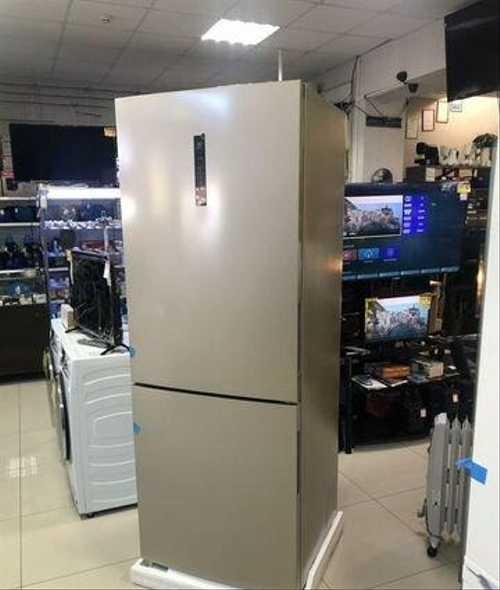 Холодильник Haier C4F744CGG новый золотой гарантия