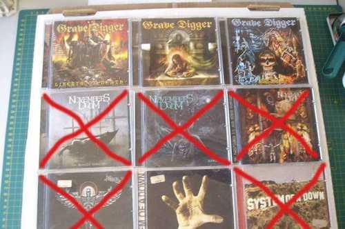 CD Metal Black/Doom/Death лицензия раритеты