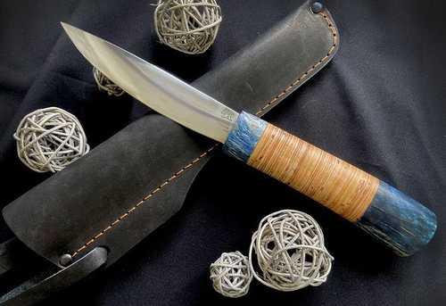 Якутский нож с долом кованый из стали х12мф