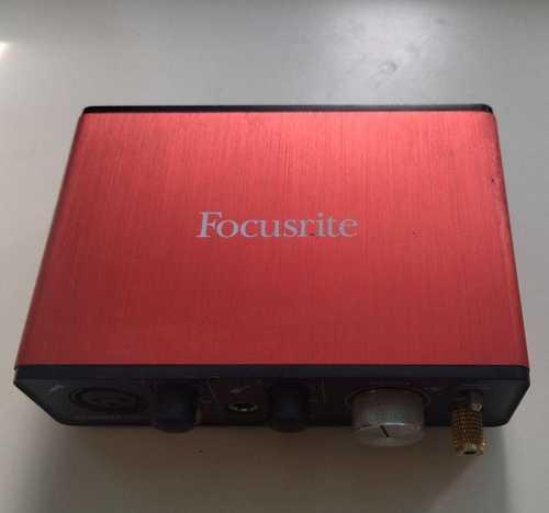 Звуковая карта focusrite solo gen 2