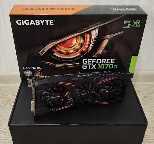 Видеокарта Gigabyte GTX 1070ti 8 Гб