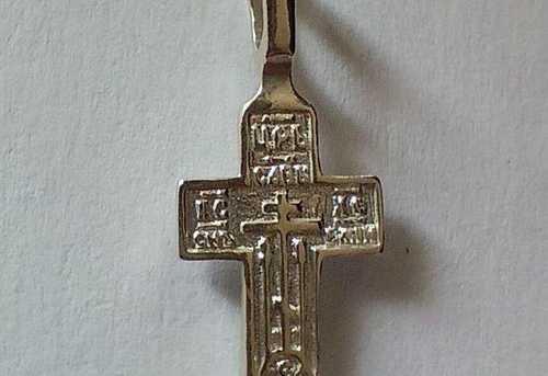 Крестик православный серебро