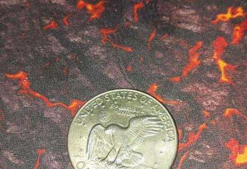 Монета США 1 доллар 1974 года liberty