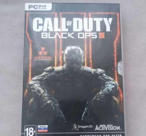 Call of duty Black ops 3 пк диски