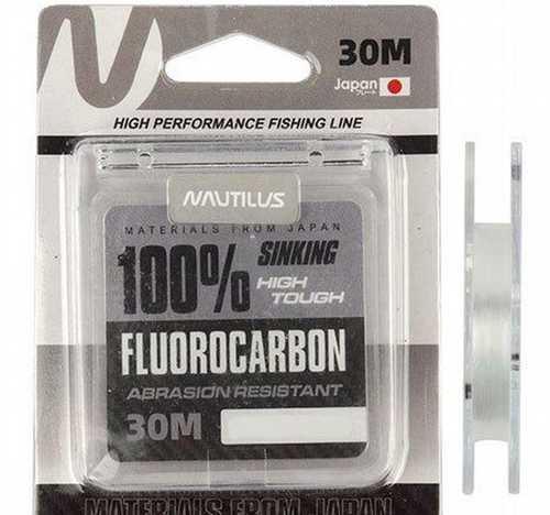 Флюорокарбон Nautilus Fluorocarbon 100% 0,231мм.,3