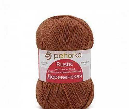 Деревенская, пряжа для ручного вязания