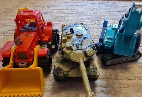 Детские машинки игрушки, танк