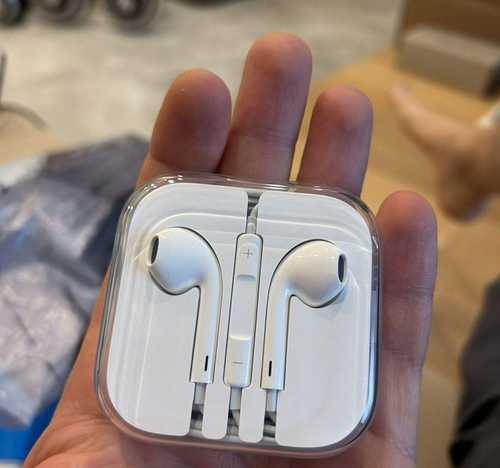 Наушники apple earpods 3.5 мм новые