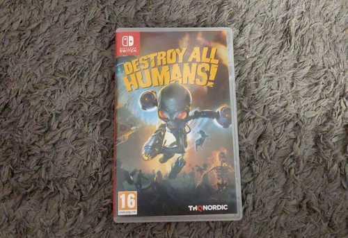 Destroy all humans Nintendo switch
