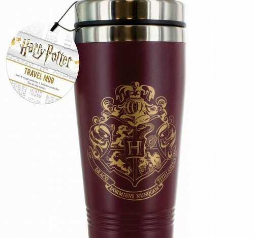 Термокружка Harry Potter - Hogwarts Metal Travel Mug, 450ml