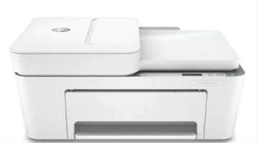 Мфу струйное HP DeskJet Plus 4120, цветн., A4, бел