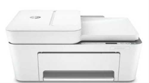 Мфу струйное HP DeskJet Plus 4120, цветн., A4, бел