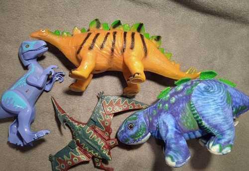 Игрушки динозавры (цена за всех)