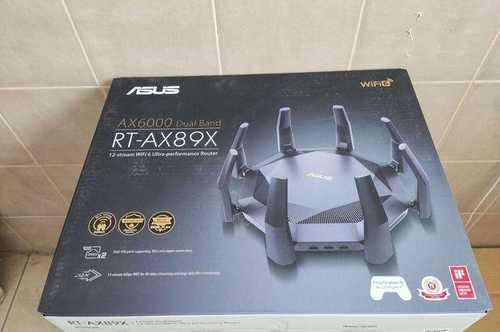 Wi-Fi роутер Asus RT-AX89X черный